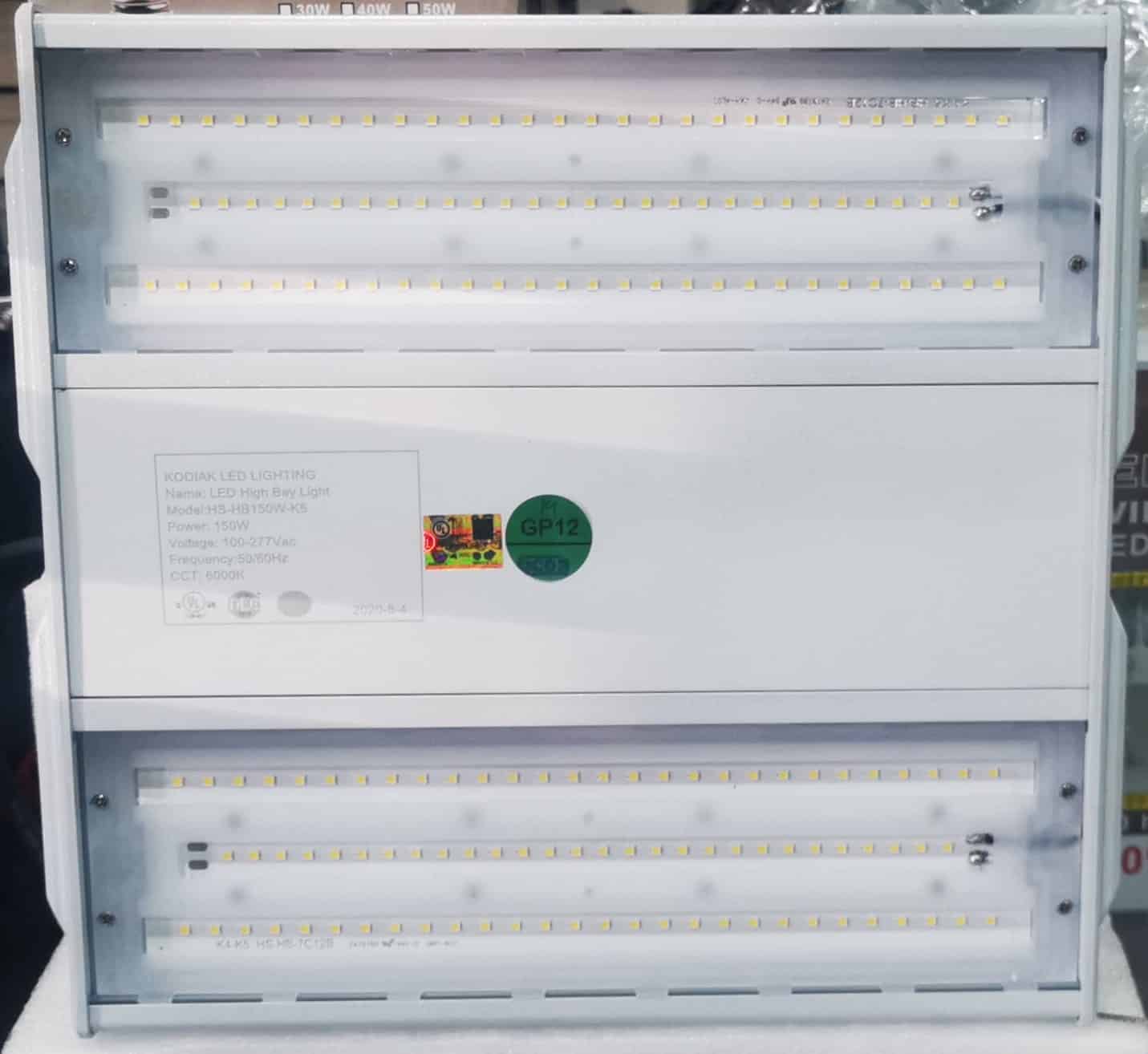 150w Linear Highbay Panel LED - Kodiak LED Lighting